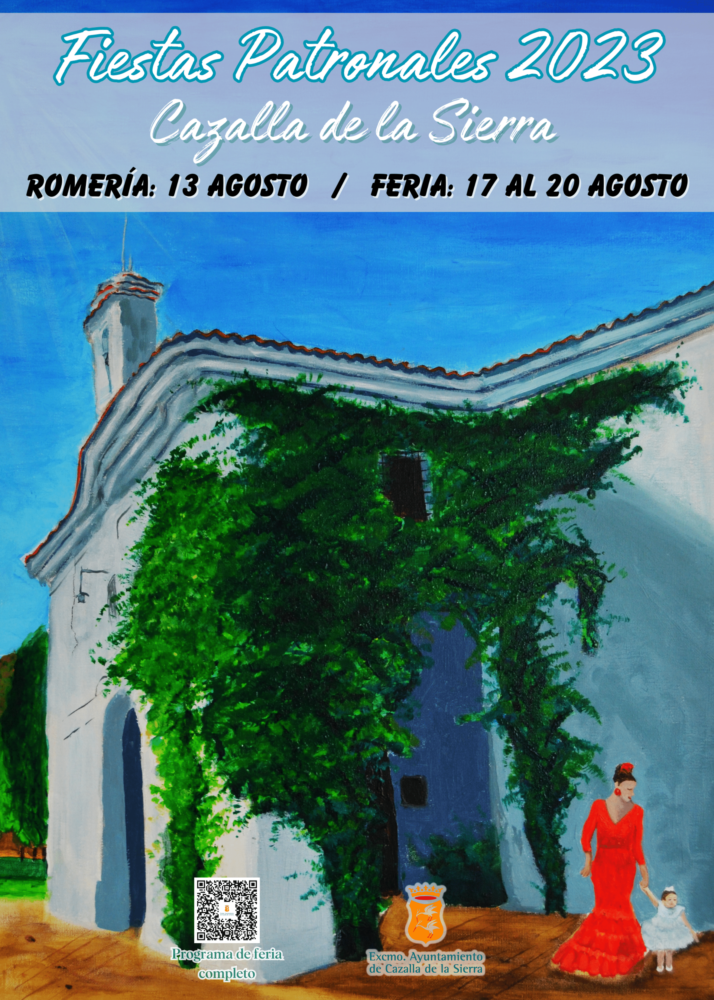 Cartel Anunciador De Las Fiestas Patronales Y Programa De Feria 2023